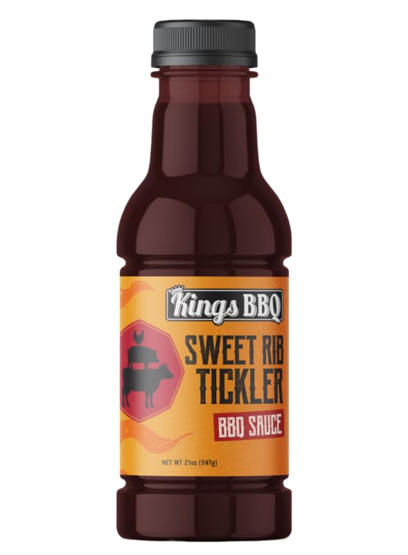 Kings BBQ Sweet Rib Tickler Barbecue Sauce | Fit for a King | Kings BBQ